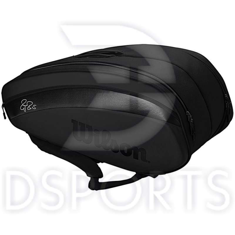 Jual Wilson Roger Federer Dna Black Rf R 12 Pack ( Tennis Bag Tas Tenis ...