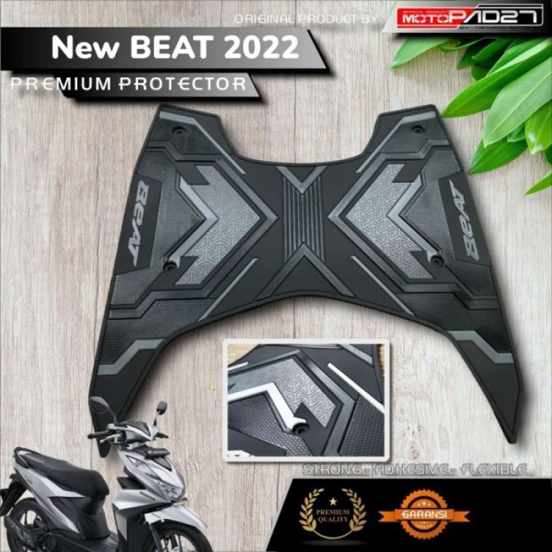 Jual Karpet Motor Pijakan Kaki Beat Deluxe Beat Street Tahun 2020-2023 M27 - Putih Di Seller ...