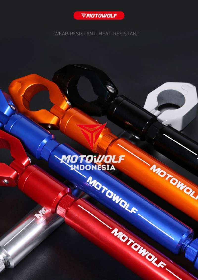 Jual Stabilizer Stang Motor Crossbar Motowolf Balancer Universal 3505 ...