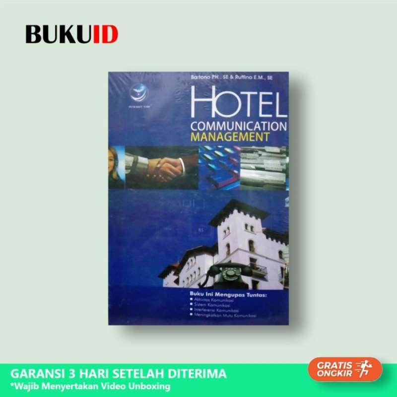 Promo Buku Hotel Communication Management Diskon 23% Di Seller ...
