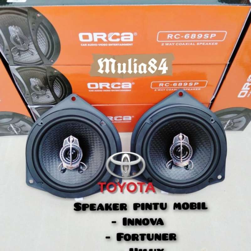 Jual Speaker Coaxial Orca Pintu Mobil Toyota Innova Fortuner Dan Lain ...