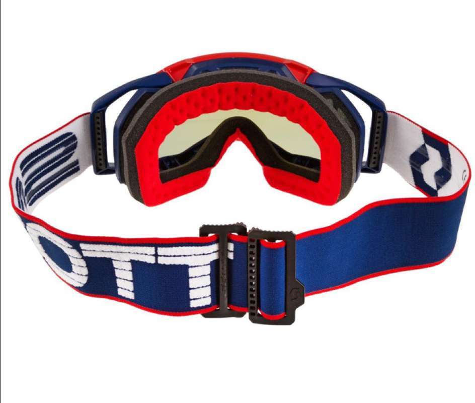 Jual Goggle Scott Prospect Retro Blue Red Chrome Works Lens / Original ...
