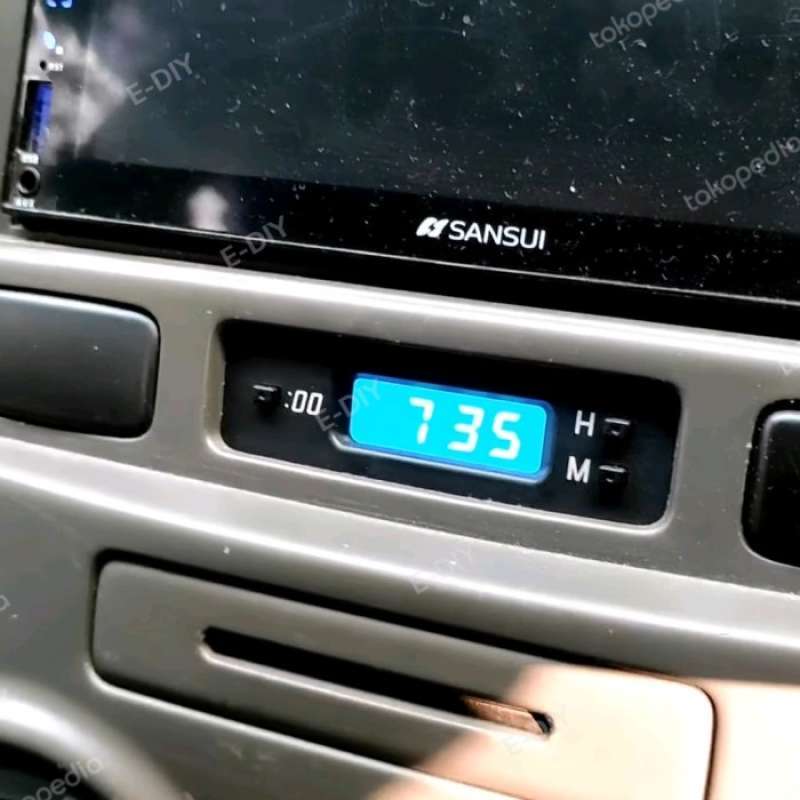 Jual Jasa Modifikasi Jam Digital Mobil Jadi Tampilan Negatif Di Seller ...