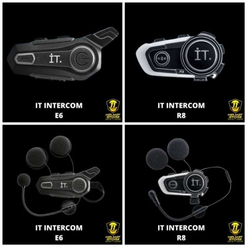 Jual It Intercom Bluetooth Headset R8 Dan E1 - Garansi Resmi Tam ...