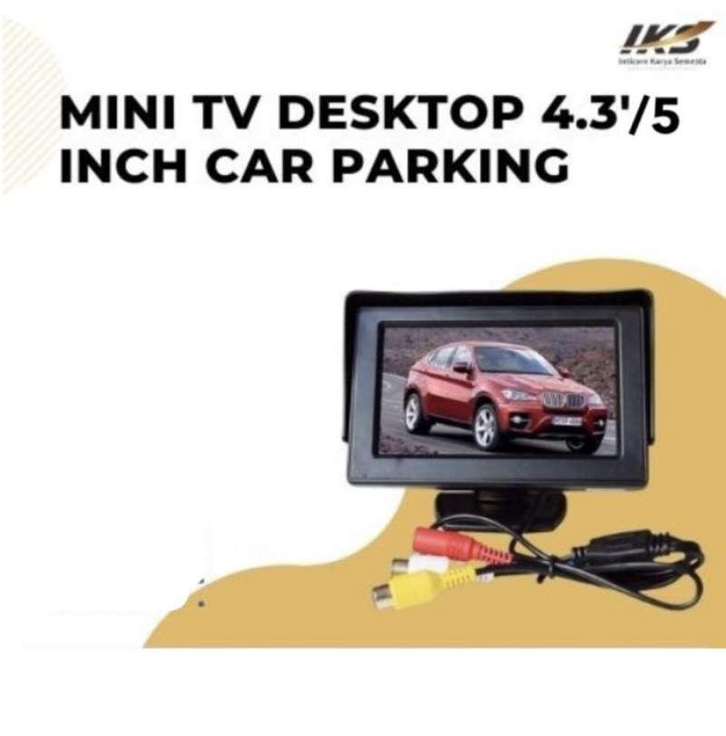 Jual Mini Monitor Tv Desktop 4.3 / 5 Inch Car Parking Display Tft Lcd ...