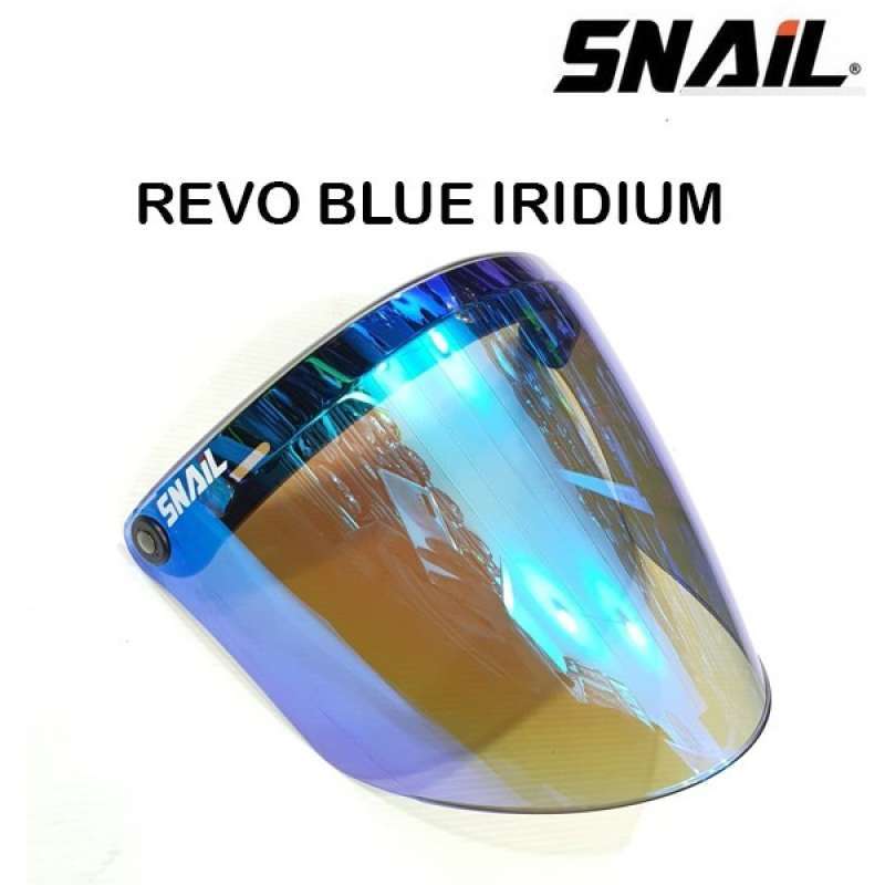 Jual Visor Kaca Helm Retro Snail Original Flat Datar Di Seller Suzuka ...