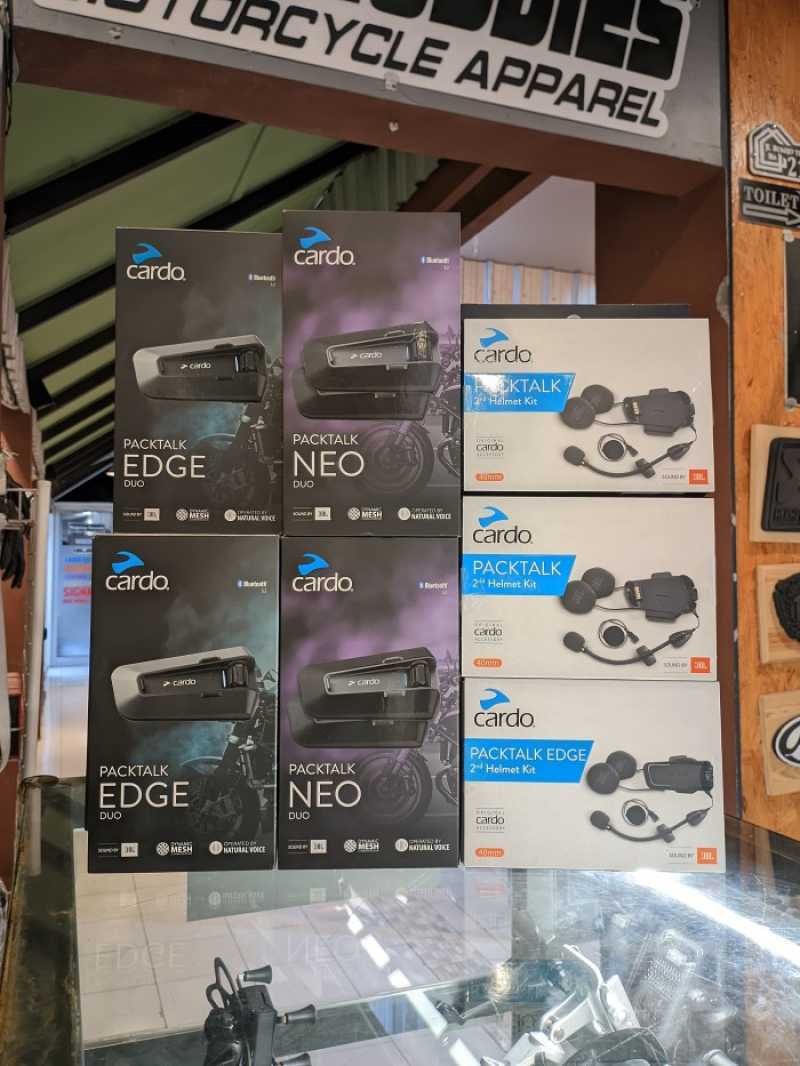 Jual Interkom Cardo Packtalk Neo Duo Dual Pack Bisa Ecer - With Box Di ...