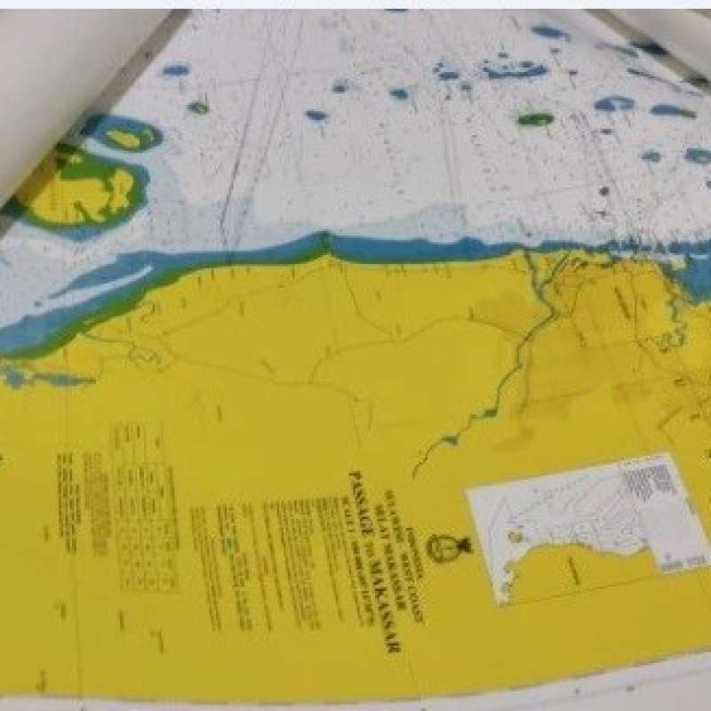 Promo Peta Laut Alur Pelayaran Perairan Pulau Indonesia Map Kapal ...