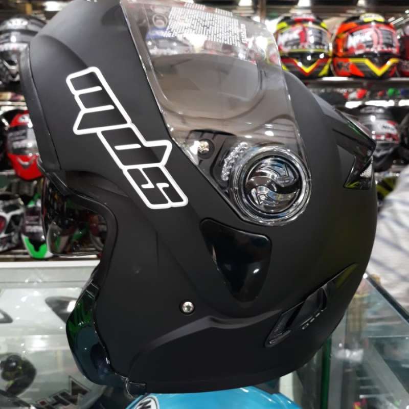 Jual Helm Modular Mds Prorider Solid Black Doff Di Seller Tombstone ...