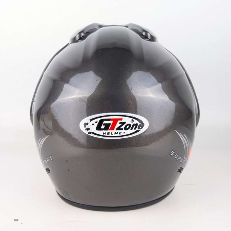 Jual Helm Motor Half Face Dewasa Sni Tiger Helmet Titanium Hitam Black ...