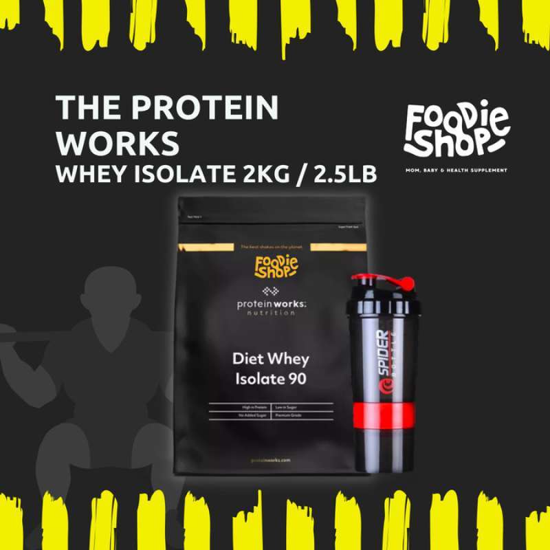 Jual The Protein Works Diet Whey Isolate 90 2 Kg Whey Protein ...