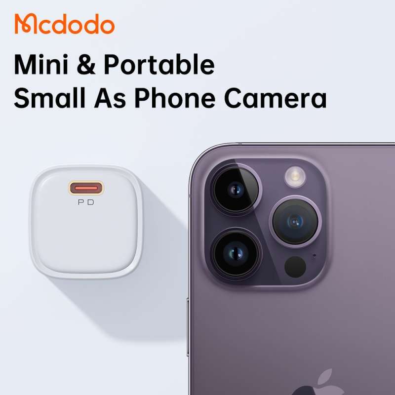 Jual Mcdodo Kepala Charger For iPhone 11 12 13 14 15 Pd Type C Fast ...