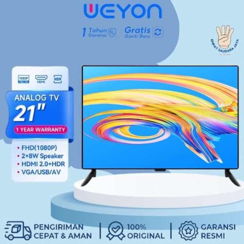 Jual Weyon Tv Digital 24 Inch Tv Led Digital 21/22/24/25/27 Inch ...