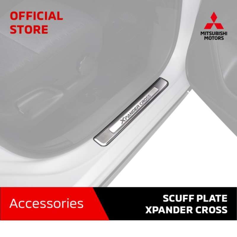 Jual Mitsubishi Motors Genuine Accessories Scuff Plate Xpander Cross Di ...