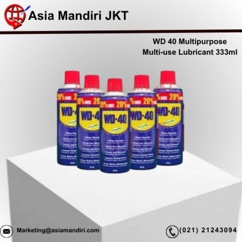 Jual Wd-40 Wd40 Wd 40 Multipurpose Multi-use Lubricant 333ml Di Seller Regstore - Cengkareng ...