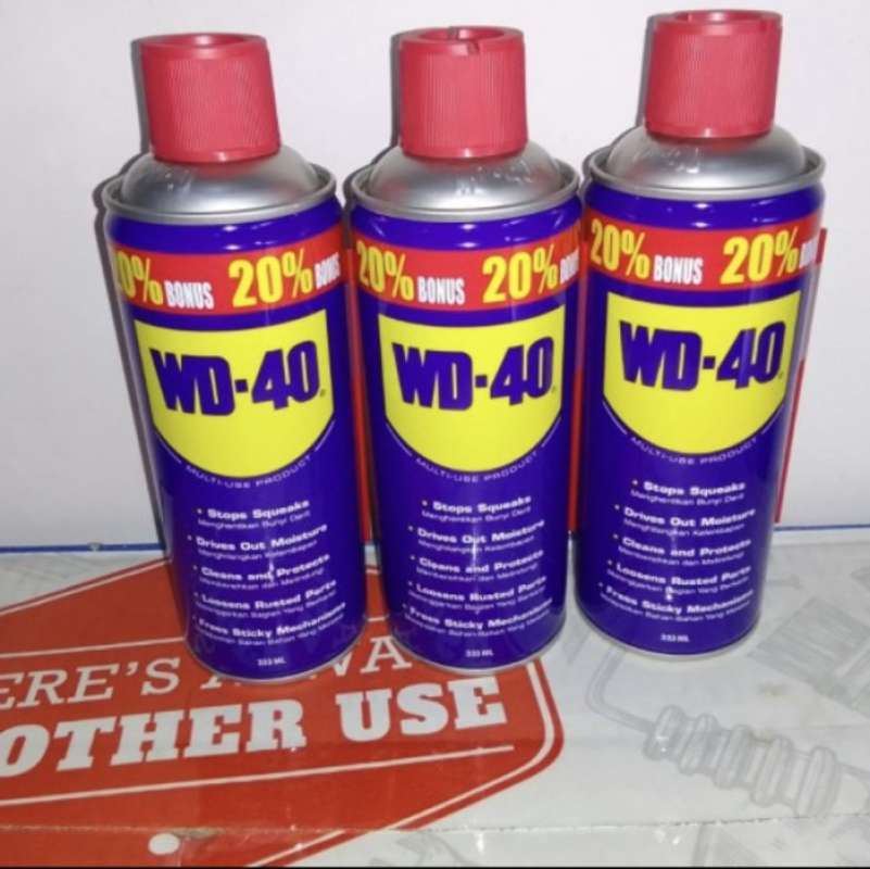 Jual Wd-40 Wd40 Wd 40 Multipurpose Multi-use Lubricant 333ml Di Seller Regstore - Cengkareng ...