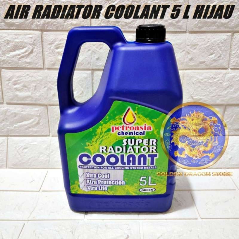 Jual Air Radiator Mobil 5 Liter Anti Karat / Radiator Coolant 5 L Di ...