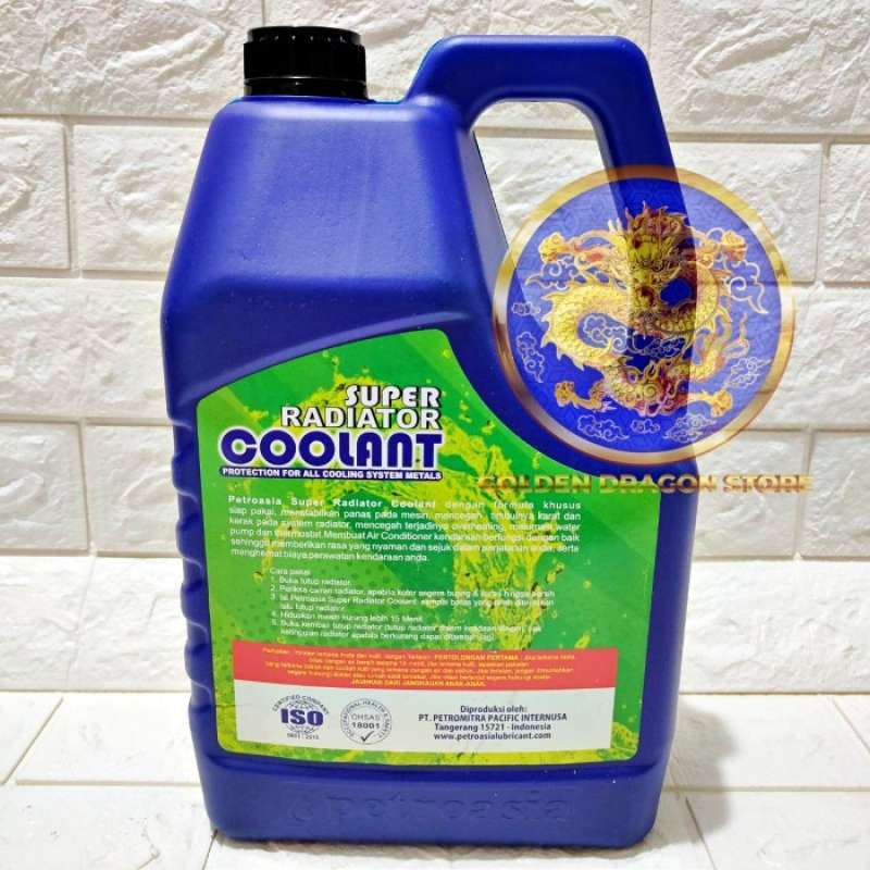 Jual Air Radiator Mobil 5 Liter Anti Karat / Radiator Coolant 5 L Di ...