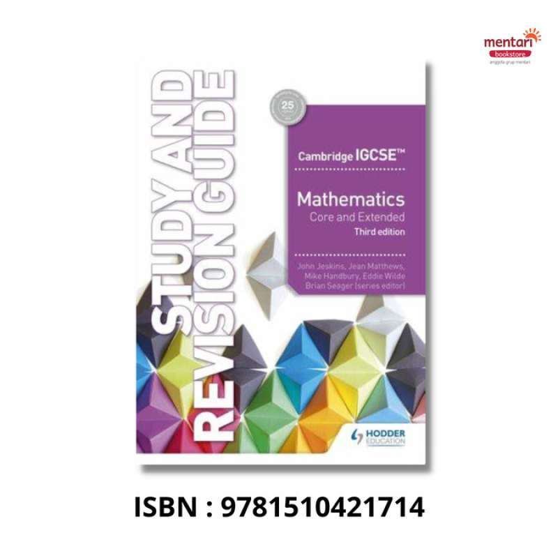 Promo Cambridge Igcse Mathematics & Core Extended Study Guide Diskon 23 ...