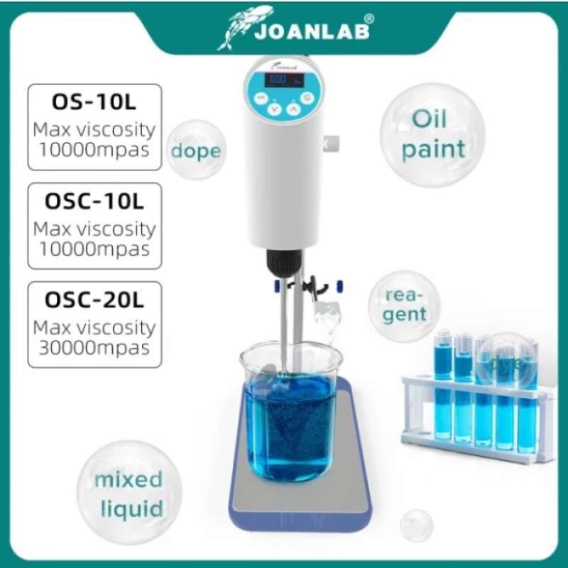 Promo Overhead Stirrer Mixer Lab Joanlab Os10l Electric Stirer Lab Os ...