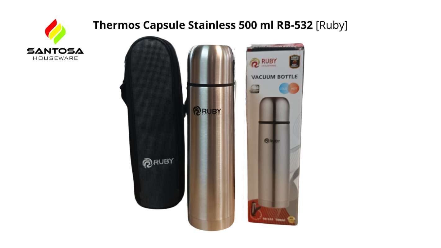 Jual Thermos Termos Capsule Stainless Steel 500ml Rb-532 [ Ruby ] Di ...