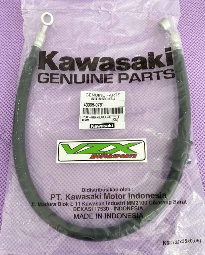 Promo New Selang Slang Kabel Tali Rem Depan Ninja Rr 150kawasaki Terbaik Diskon 19% Di Seller ...