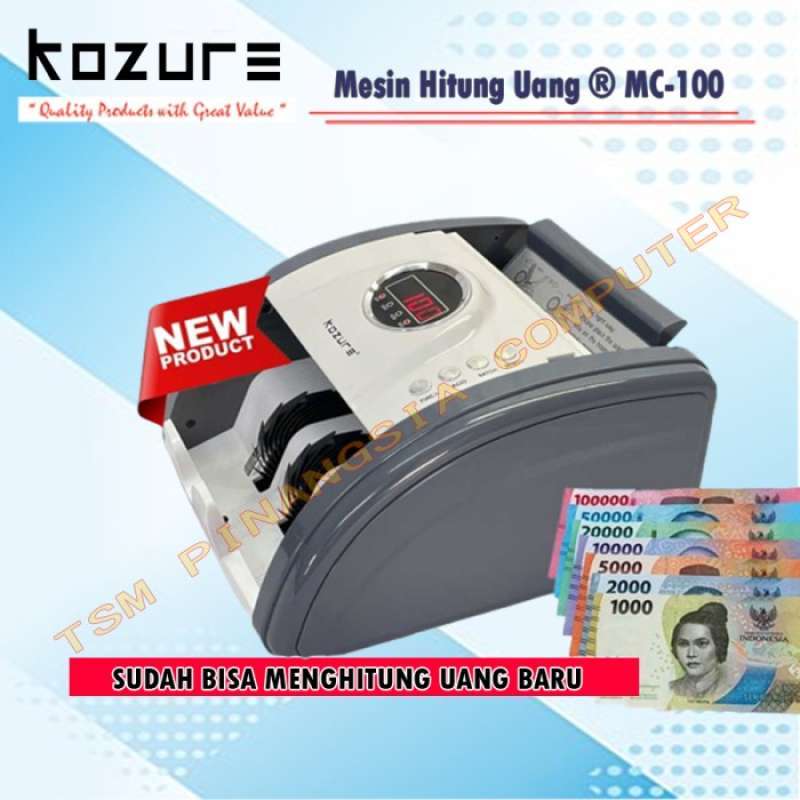 Promo Mesin Hitung Uang Kozure Mc100 / Money Counter Mc-100 Diskon 23% ...