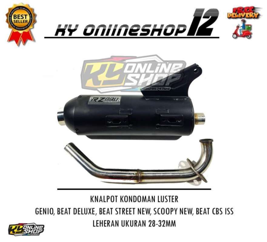 Promo Knalpot Kondoman Luster Mode Beat Street New / Rz Pro All Spek ...