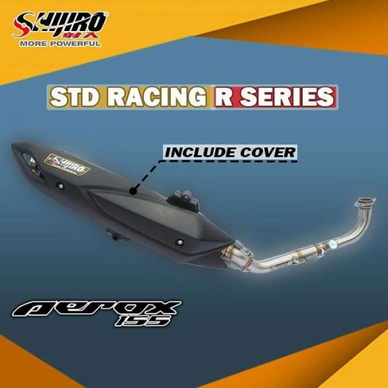 Promo Knalpot Standar Racing Aerox Old / Lexi Type R Series Shijiro ...