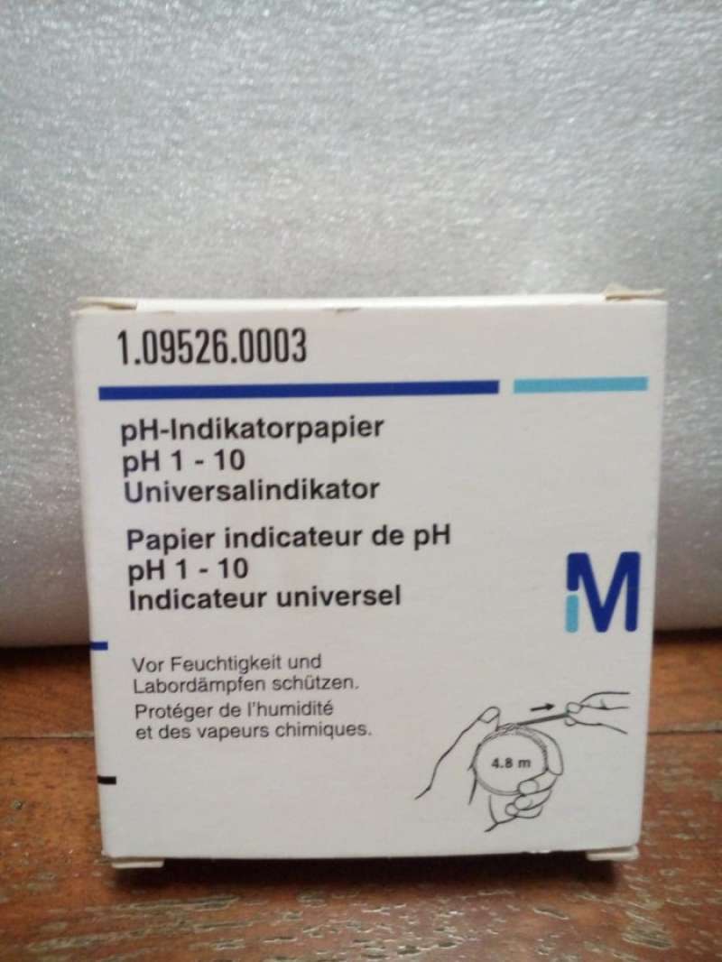 Promo Ph Indicator Paper Roll 1-10 / Kertas Ph Rol Merck 9526 Diskon 23 ...