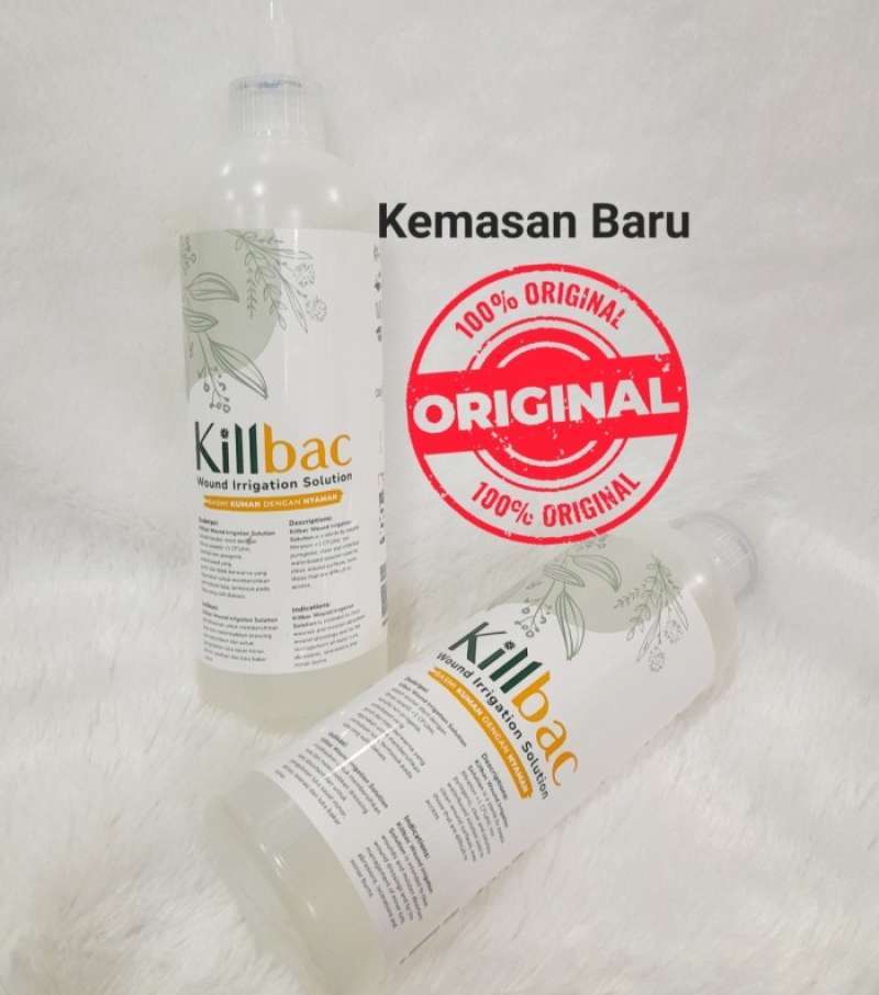 Promo Kalbe Killbac Wound Irrigation Solution 350ml Pembersih Luka ...