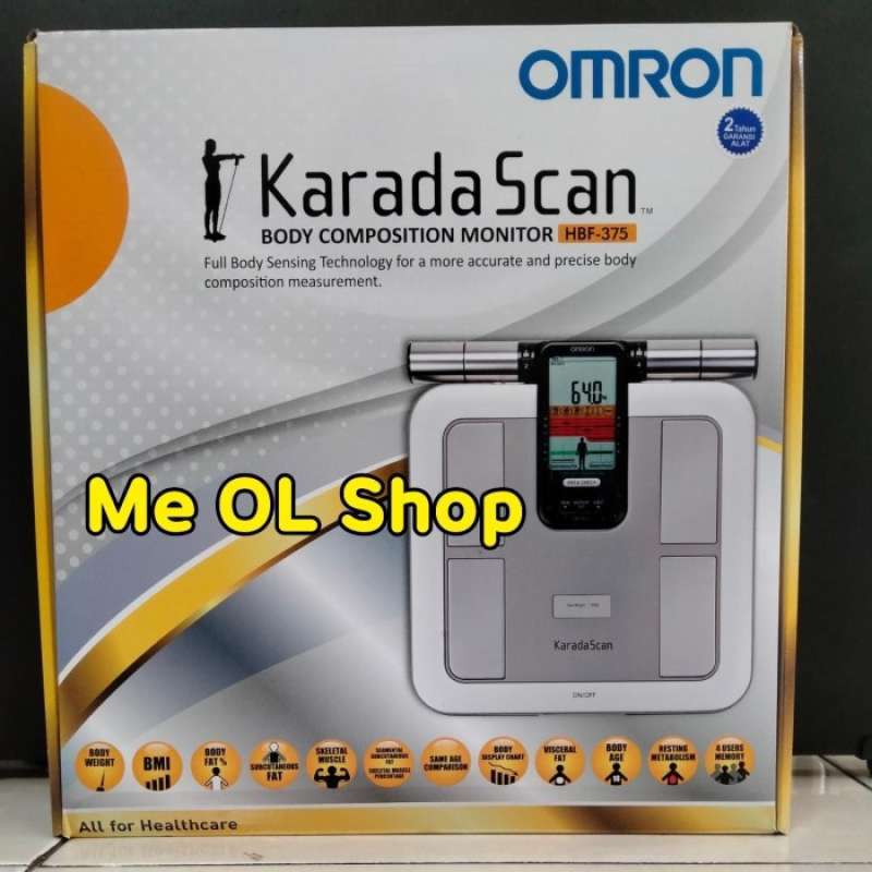 Promo Omron Karada Scan Hbf-375 Timbangan Badan Digital Body Compsition Diskon 23% Di Seller ...