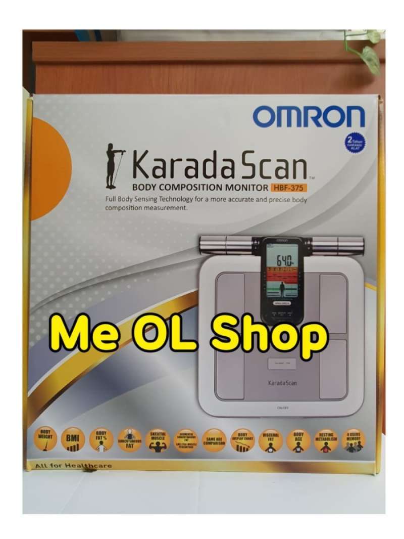 Promo Omron Karada Scan Hbf-375 Timbangan Badan Digital Body Compsition ...
