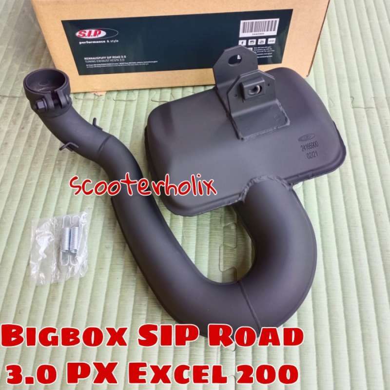 Promo Diskon Knalpot Bigbox Sip Road 200 Cc Versi 3.0 Utk Spartan Px ...