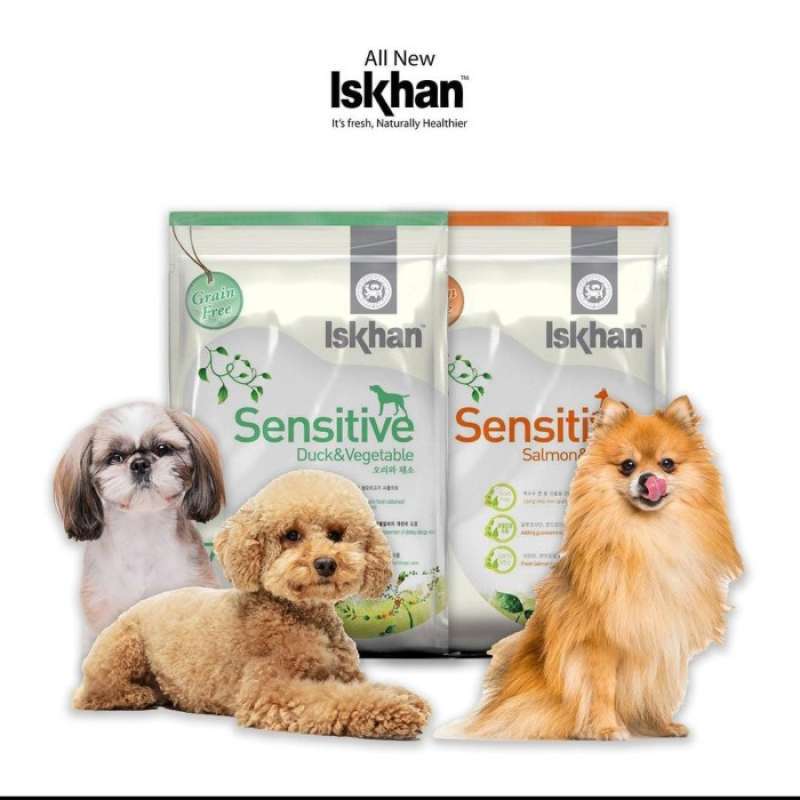 Promo Iskhan Dog Sensitive Salmon & Potato 6kg Diskon 23% Di Seller ...
