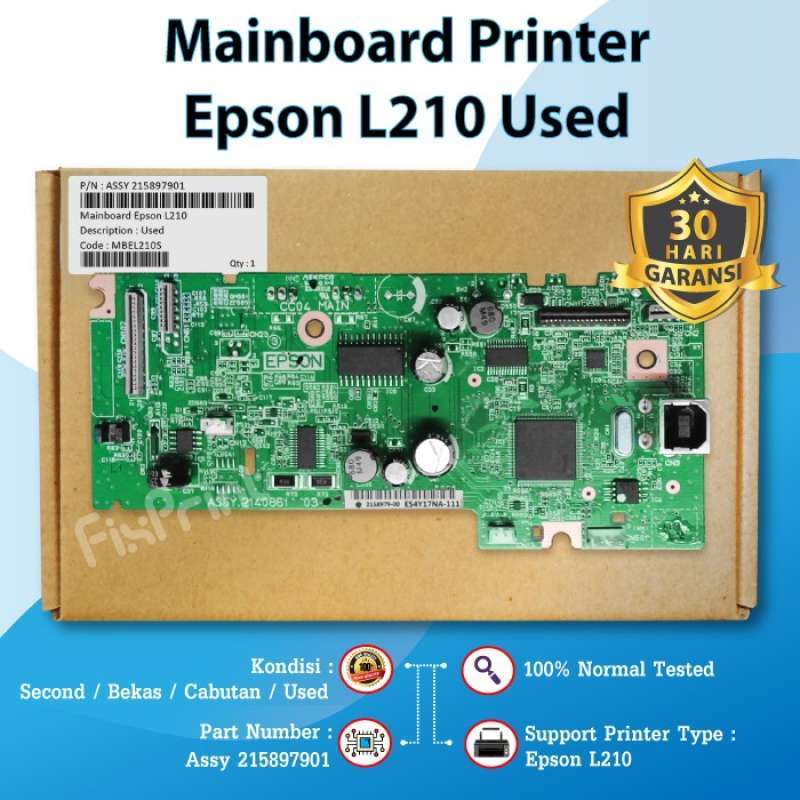 Promo Mainboard Printer L210 L350 Board L210 L350 New Diskon 23% Di ...