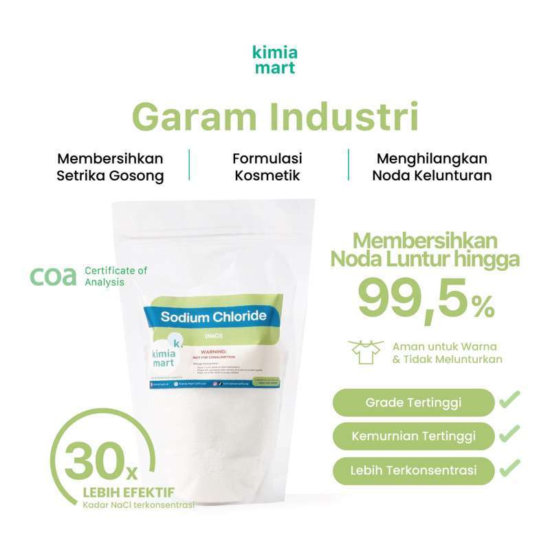 Promo Garam Nacl - Garam Industri Dan Garam Kebersihan Non Yodium ...