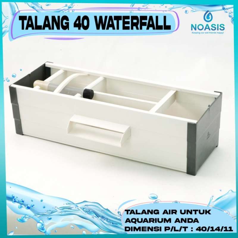 Jual Talang Filter Waterfall Aquarium / Kolam Akuarium 40 , 50 , 60 Cm ...
