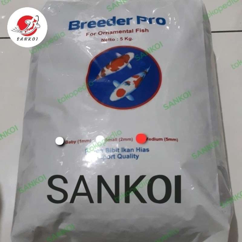 Jual Bp/breeder Pro/5kg/m/sankoi/cp Koi/hiro Di Seller Suzuka ...