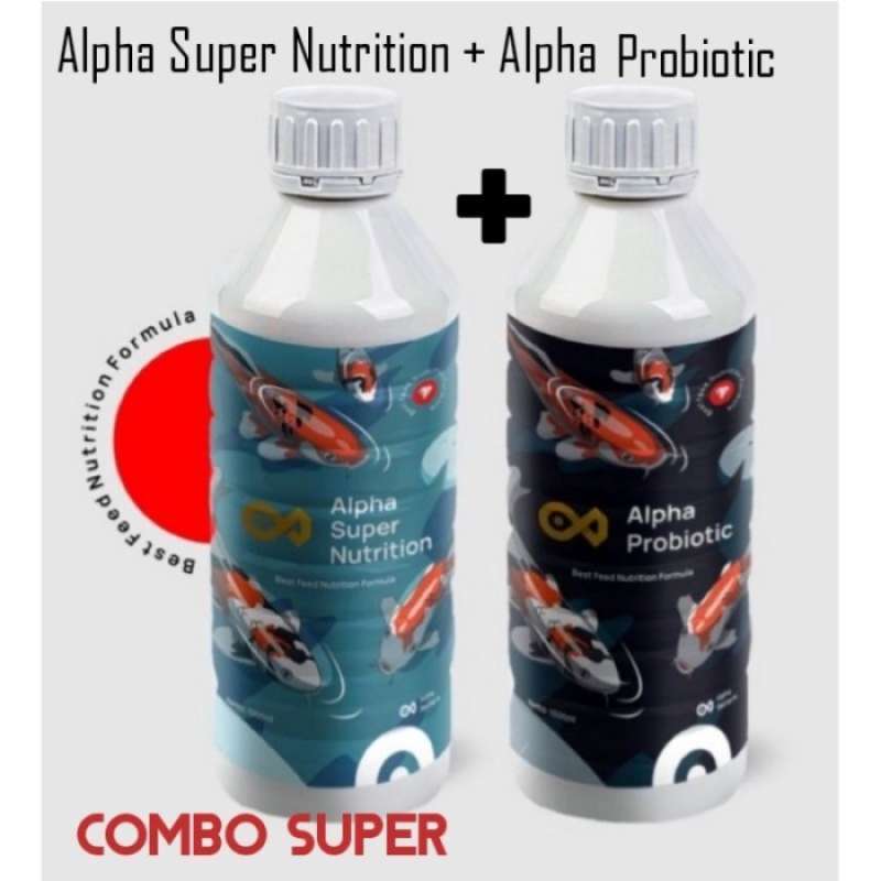 Jual Alpha Super Nutrition Dan Alpha Probiotic Paket Combo Di Seller ...