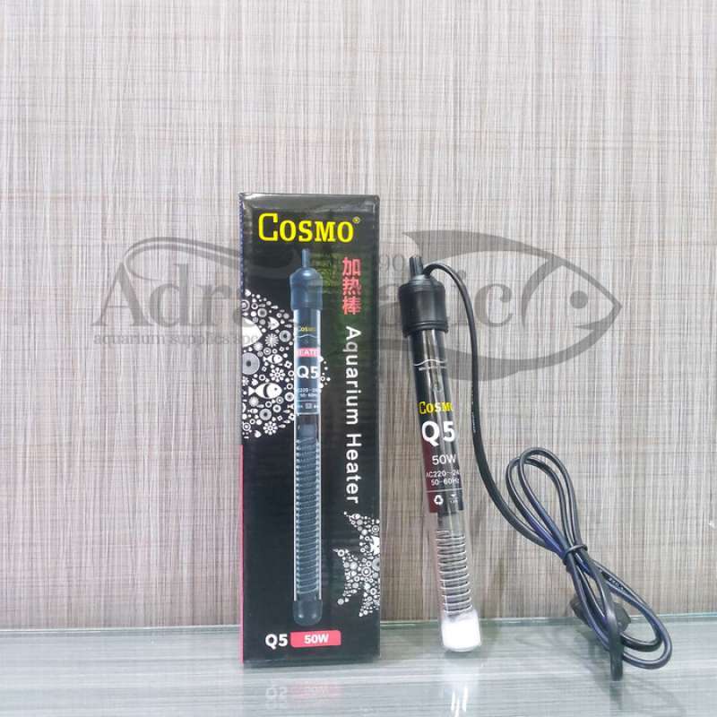 Jual Cosmo Heater 50w Q5 Alat Pemanas Penghangat Air Aquarium Di Seller ...
