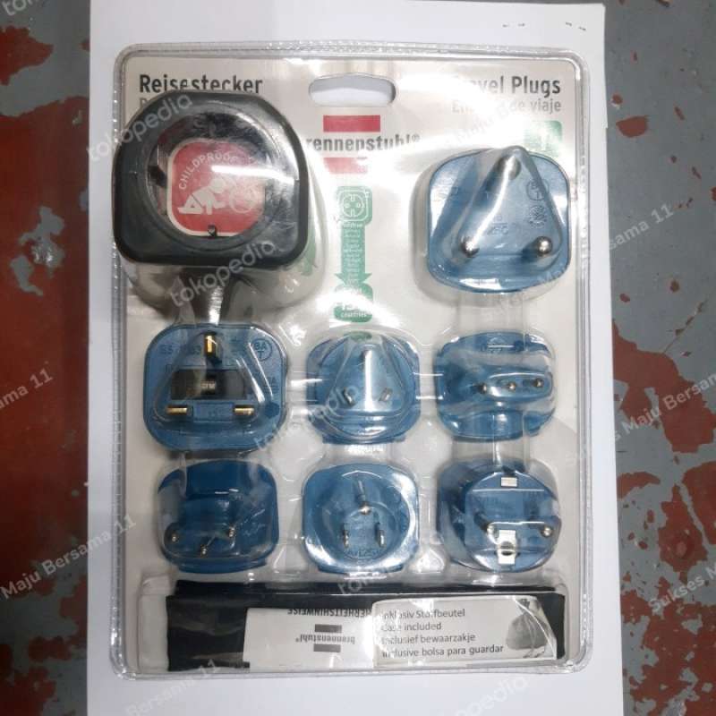 Promo Travel Plugs Brennenstuhl Reisestecker 7in1 / Travel Adaptor ...