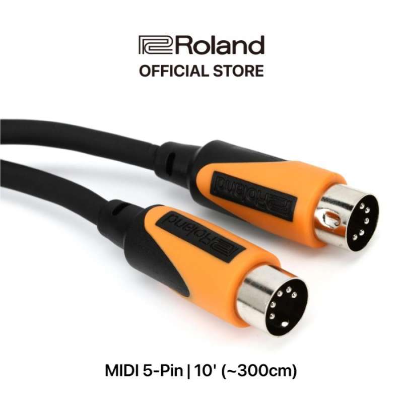 Promo Roland Black Series Midi Cable Kabel Midi 5-pin Midi To Midi ...