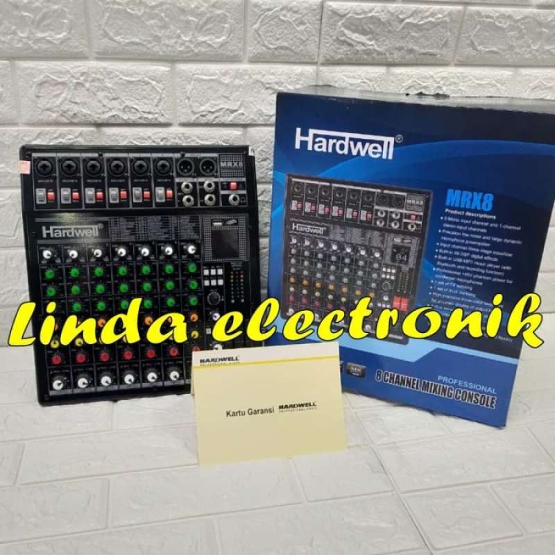 Promo Mixer Hardwell Mrx8 8 Channel Oryginal Hardwell Mrx 8 Diskon 23% ...