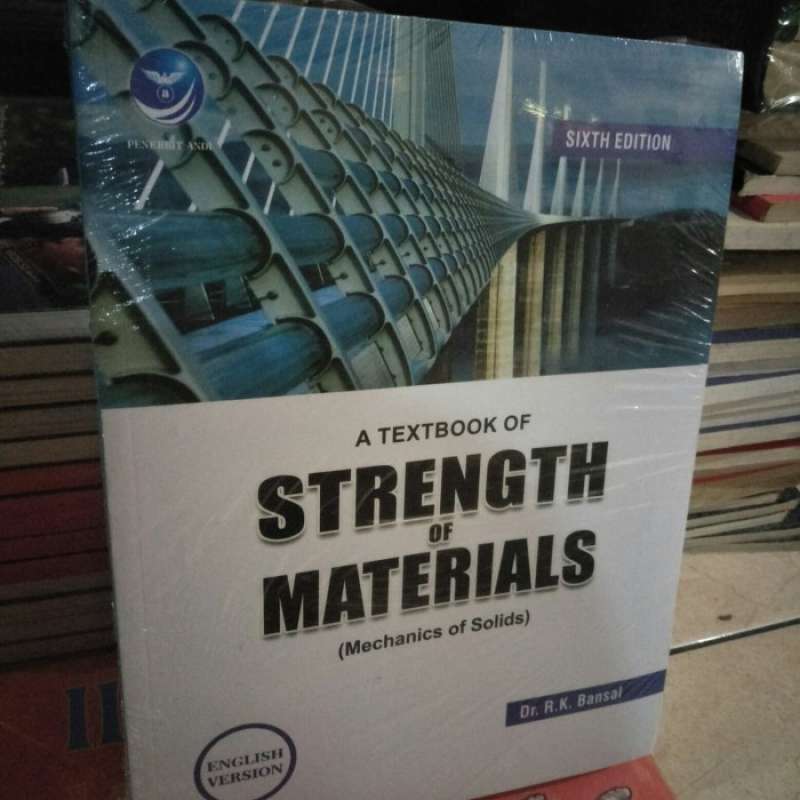 Promo Original A Textbook Of Strength Of Materials Mechanics Of Solids ...