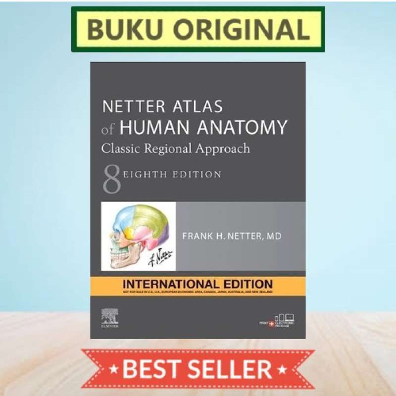 Promo Netter Atlas Of Human Anatomy Classic Regional Approach 8ed / 8th ...