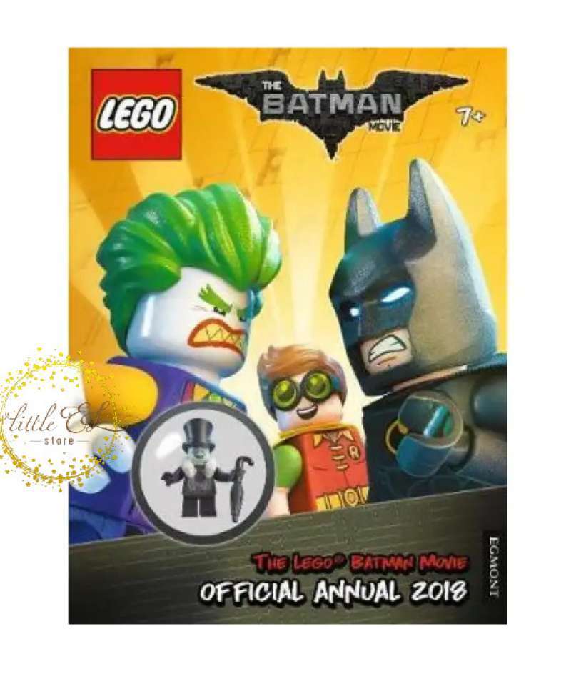 Promo Lego Batman Movie Official Annual 2018 Activity Book By Egmont ...