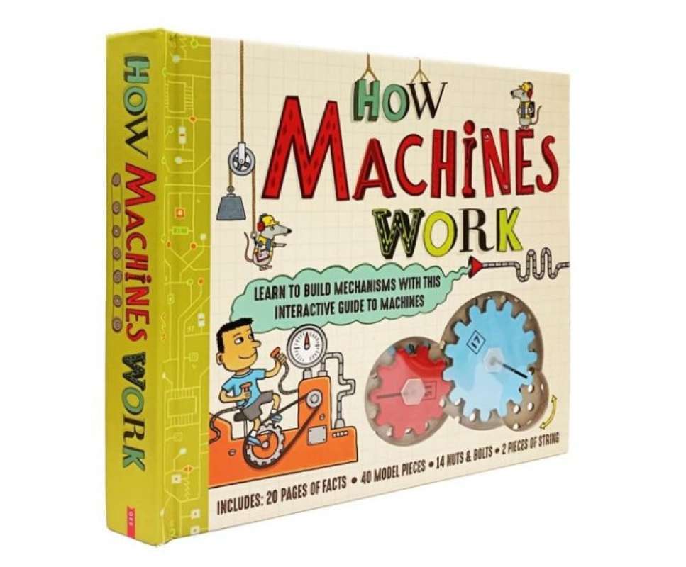 Promo How Machines Work - Learn To Build Mechanisms Diskon 23% Di ...