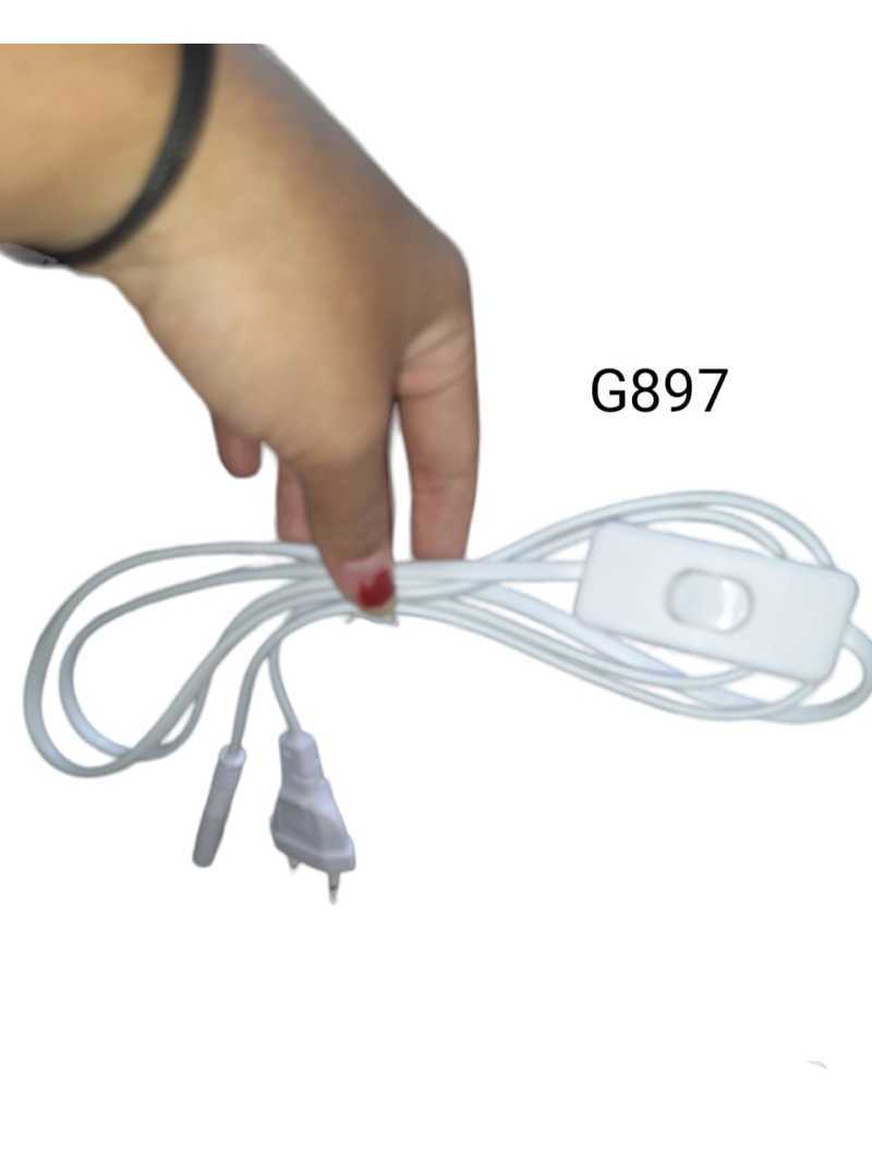 Jual G897 Original Kabel Sambungan Tipe Angka 8 Saklar On Off Cabel Listrik Elektronik Power ...