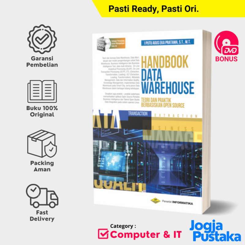 Promo Handbook Data Warehouse (teori Dan Praktik Berbasiskan Open Source) Diskon 23% Di Seller ...